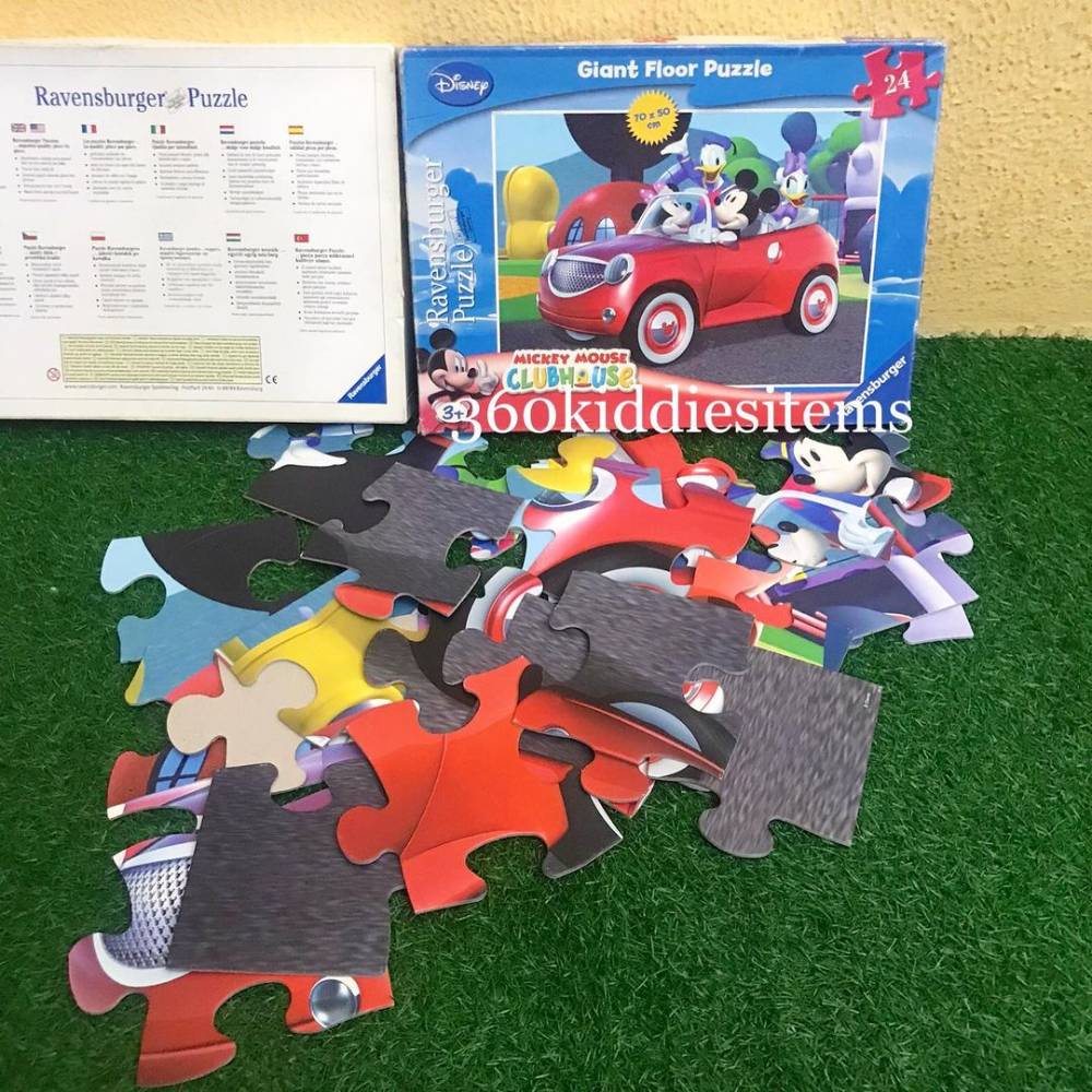 Disney Mickey Mouse Club House 24 Piece Giant Floor Puzzle ...